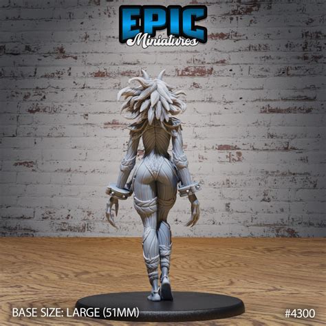 3d Printable Imprisoned Demoness Female Demon Ancient Hell Lord Abyss Devil Warrior Evil