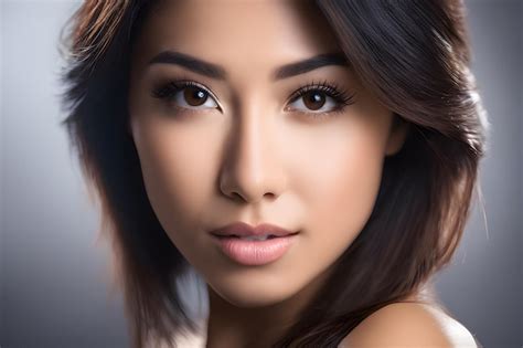 Premium Ai Image Exotic Beauty South East Asian Woman