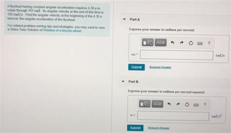 Solved Aflywheel Having Constant Angular Acceleration Chegg