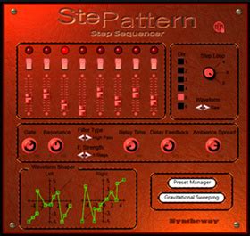 Stepattern Step Sequencer VST VST3 Plugin Pattern Based 8 Step