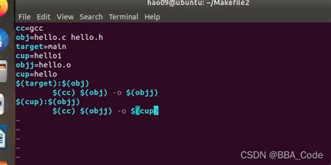 Linux实验 多文件编程makefile实验二 Csdn博客