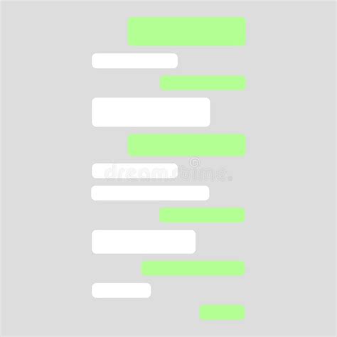 short bubble message chat speech conversation interface dialog vector illustration stock