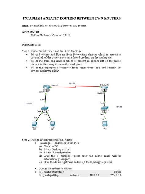Exp 16 Pdf Router Computing Ip Address