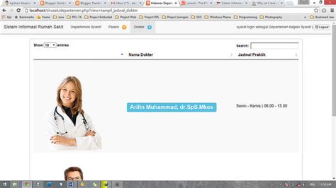 Source Code Aplikasi Sistem Informasi Rumah Sakit Berbasis Web Free Gratis