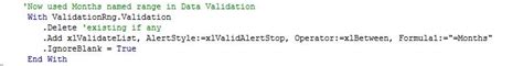 Dynamic Named Range Using Vba In Excel Tactical Process Automation