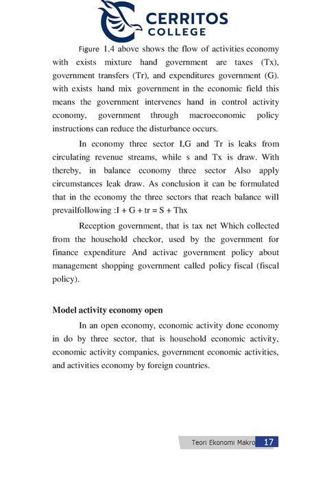 Document Study In Cerritos College Macroeconomics 12 Teori Ekonomi Makro 17 Figure 1 Above