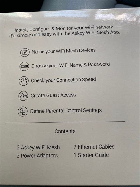 BNIB Askey WiFi Mesh Computers Tech Parts Accessories Networking On Carousell