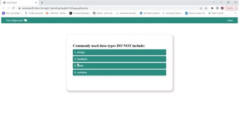 Neeta Veer On Linkedin Codingquizchallenge Frontenddeveloper