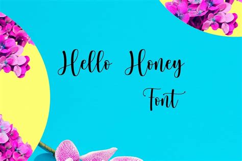 Hello Honey Font Free Download