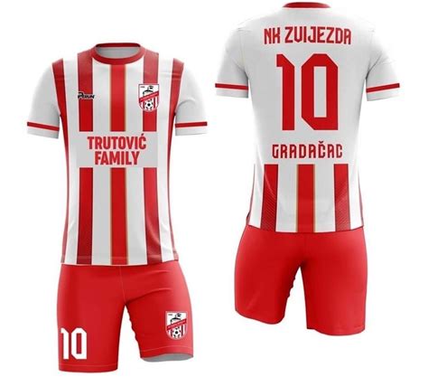 Nk Zvijezda Gradačac 2023 24 Домашний Комплект