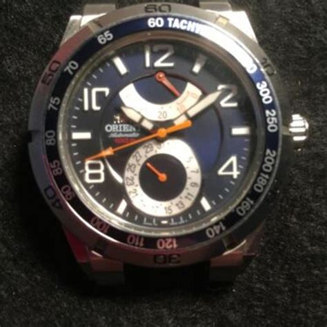 Vintage Automatic Orient Chronograph Watch Fm00 C3 Ca 780944