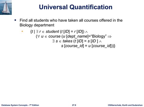 Dbms Formal Relational Query Languages Relational Calculuspdf Databases Computer Software