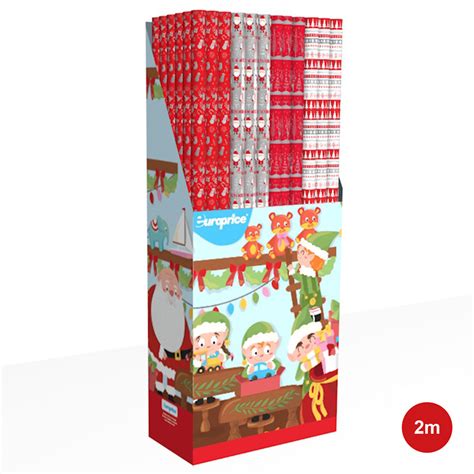 Rollitos De Papel Fábrica De Papá Noel 70x200 Europrice