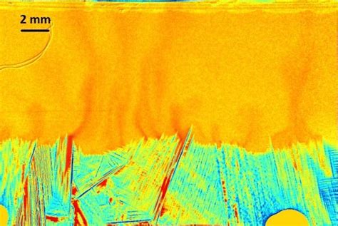 15 Snapshots Of Dendritic Structure And Composition Field Obtained From
