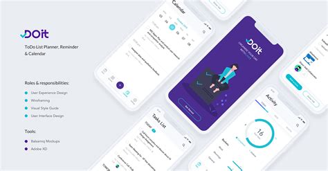 UI UX Design For ToDo List Planner Behance