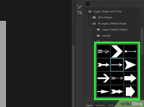 How To Draw Arrow In Adobe Photoshop