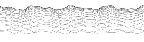 Abstract Wave Pattern Design For Visual Arts And Creative Backgrounds