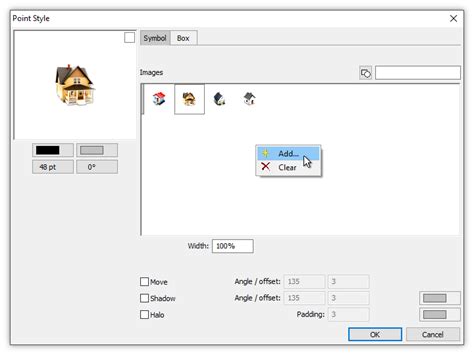Style Bitmap Symbols