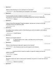 CSIS Final Exam Pdf Question Out Of Points Which Of The Following Is Not An Example