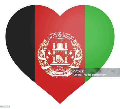 심장 벡터 일러스트 기호에 플래그입니다 그의 국가 또는 발렌타인 데이 애국 심에 대 한 사랑의 상징 대조 윤곽으로 마음의 모양에 국기입니다 기에 대한 스톡 벡터 아트 및