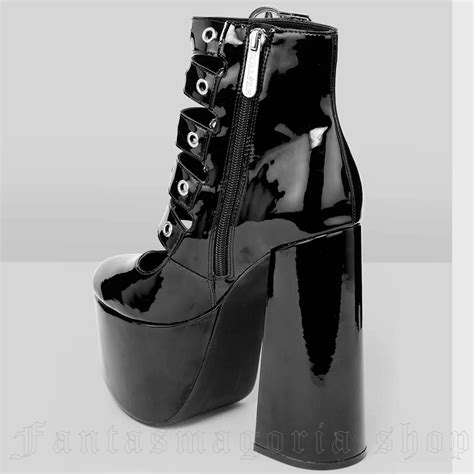 Panic Platform Shoes Killstar Womens