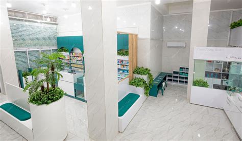 طراحی دکور داخلی داروخانه