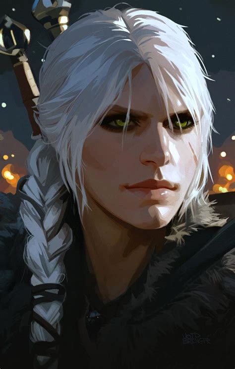 Ciri The Witcher And More Drawn By Voidbringerr Danbooru