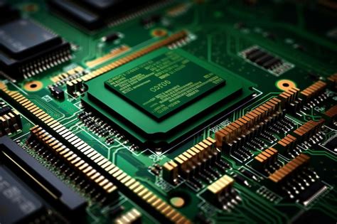 Revolutionary Ddr5 Ram Dimm Slot A Closeup Snapshot Of Modern Computer Motherboard Component