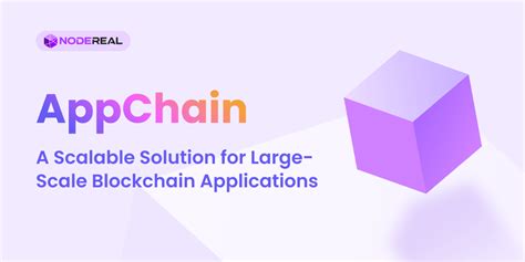 Application Chain A Scalable Solution For Large Scale Blockchain Applications