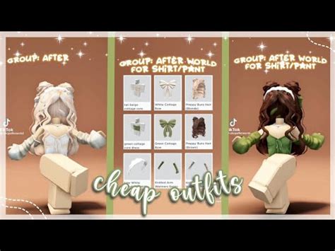 Roblox Cute Roblox Avatar Ideas Try These Cute And Trendy Outfits