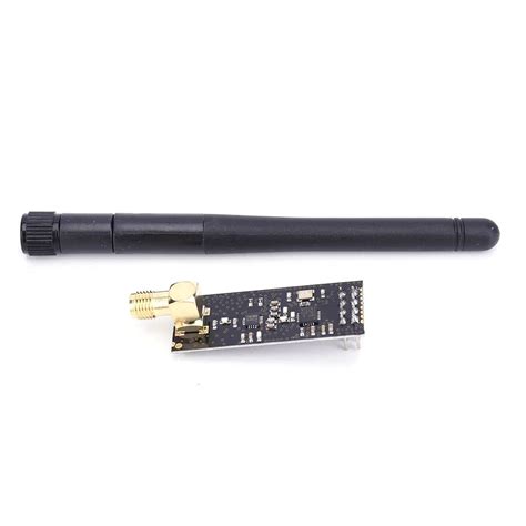 módulo nrf24l01 pa lna wireless 2 4ghz longo alcance antena