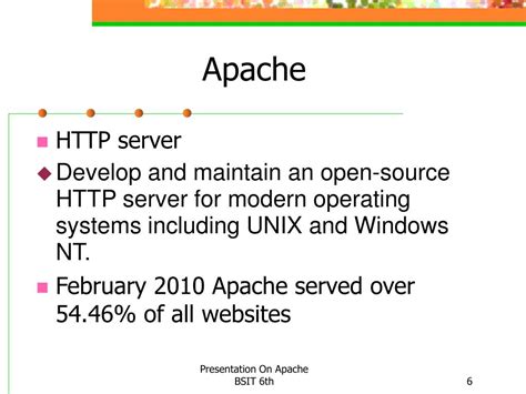 Ppt Apache Server Powerpoint Presentation Free Download Id3640943