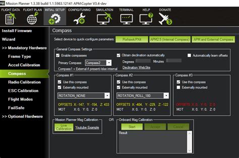 Yaw Due To Compass Offsets Flight Stack Emlid Community Forum