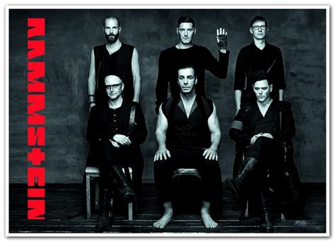 Rammstein - музыкальная немецкая группа постер — цена 35 грн в каталоге ...