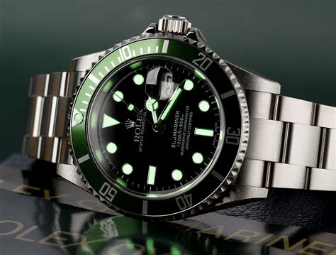 Rolex Submariner Date Watches Ref 16610 16610 Fully Stickered