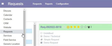 generic request service center of research and development
