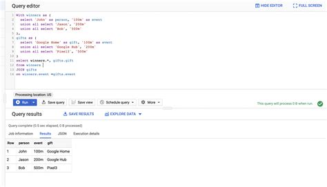 Bigquery Joining Tables Basic Operation Cloud Ace 技術部落格