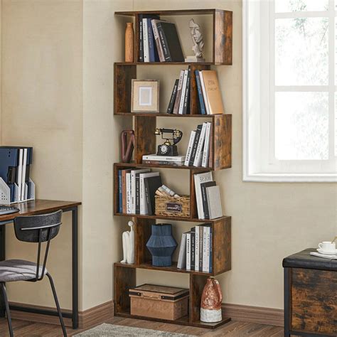 Loon Peak® Halda Geometric Bookcase Wayfair