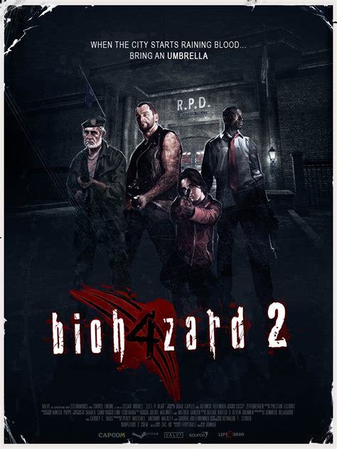 Campaign Poster Image Bioh4zard 2 Mod For Left 4 Dead Moddb