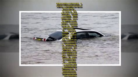 汽車掉入水裡的自救方法你只有短短幾分鐘的自救時間 YouTube