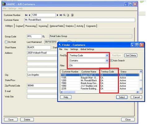 Adding Search Fields In Finder Of Sage 300 Erp Sage 300 Erp Tips