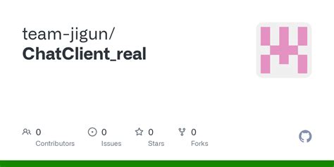 Github Team Jigun Chatclient Real