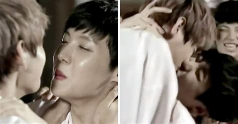 29 Male Idols Who Kissed Eachother Passionatelyand You Never Knew