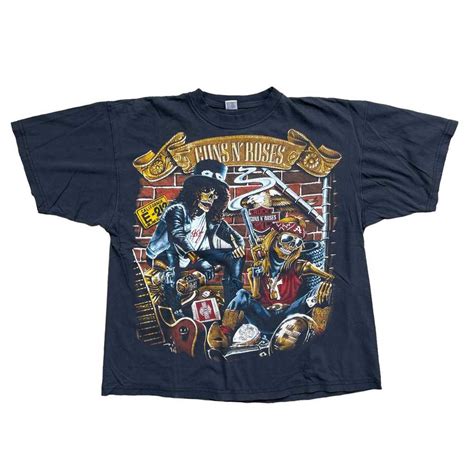 Vintage Vintage Rare Guns N Roses Harley Davidson T S Gem