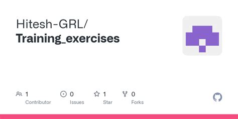 Github Hitesh Grltrainingexercises