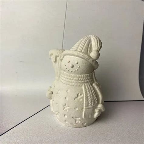 Гіпсова фігура сніговик №2 — цена 110 грн в каталоге Статуэтки Купить товары для дома и быта