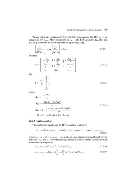 Patrick Paultre Dynamics Of Structures 67 Direct Time Integration Of Linear Systems 709 We Can