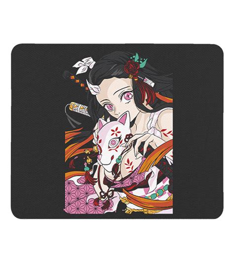 Mouse Pad Nezuko Kamado Mascaras Kimetsu No Yaiba