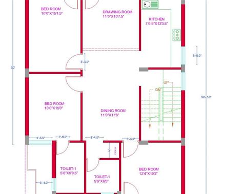 Create Professional Architecture 2d Floor Plans In Autocad Freelancer