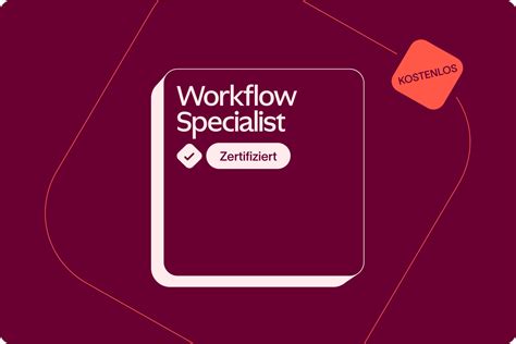 Workflow Specialist Certificate